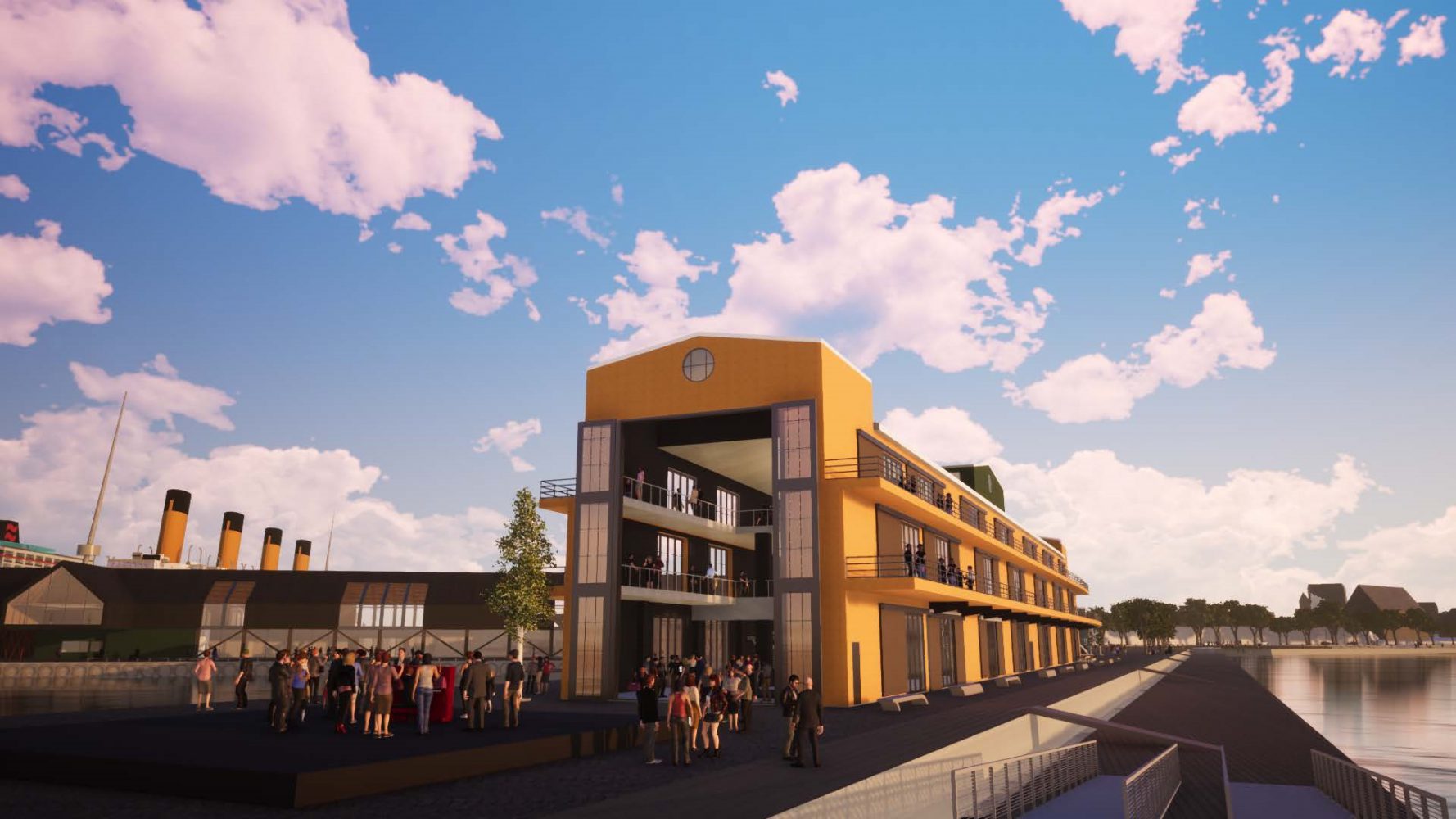 Revitalising life at the docks - Bergen School of Architecture